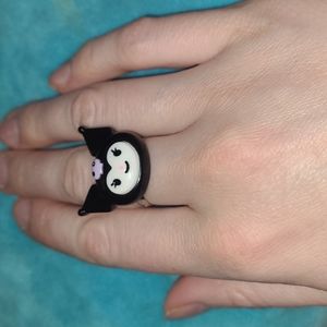 Hello Kitty | Jewelry | Adjustable Kuromi Ring | Poshmark